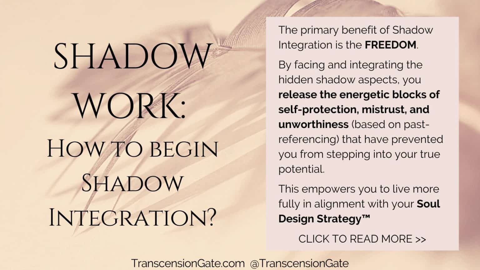Shadow Work: the Key to your Unconscious Mind that Ignites your Soul ...